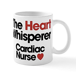 CafePress The Heart Whisperer Cardi 15 Oz Ceramic Large Mug Ceramic Coffee Mug, Tea Cup 11 oz