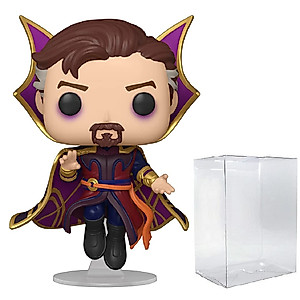 POP Marvel: What If - Doctor Strange Supreme Funko Pop Vinyl Figure (Bundled with Compatible Pop Box Protector Case), Multicolor, 3.75 inches