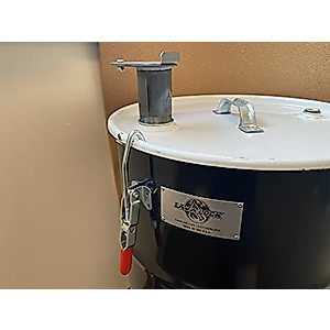 LID LATCH RIM CLAMP FOR UDS OR BBQ SMOKER