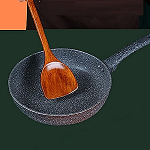Spoon Wooden Spoons for Cooking Salad Fork Long Handle Utensils Set Suit Non-stick Pan Kitchen Tool