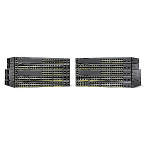 Cisco Catalyst WS-C2960X-24PS-L 24 Port Ethernet Switch with 370 Watt PoE