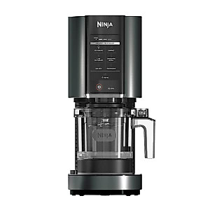 Ninja CREAMi Ice Cream, Sorbet, Milkshake Maker + 3 CREAMi Pints, Black