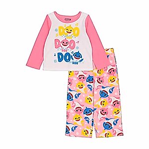 Nickelodeon girls Baby Shark Pajama Set, Doo Doo Doo, 18 Months US