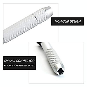 Precision Screwdriver Set, Eyeglass repair kit with 10-style screwdrivers/nose pads/4 in 1 portable screwdrivers/ear hook/tweezer for eyeglasses sunglass watch calculator (with 70-style screws)