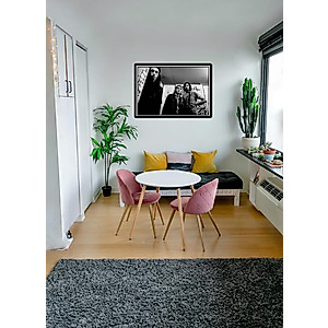 Nirvana Poster, Backstage, Kurt Cobain, 1990s, Grunge Music, Art Print