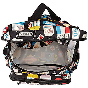 LeSportsac Portable Backpack, Boarding Pass, One Size