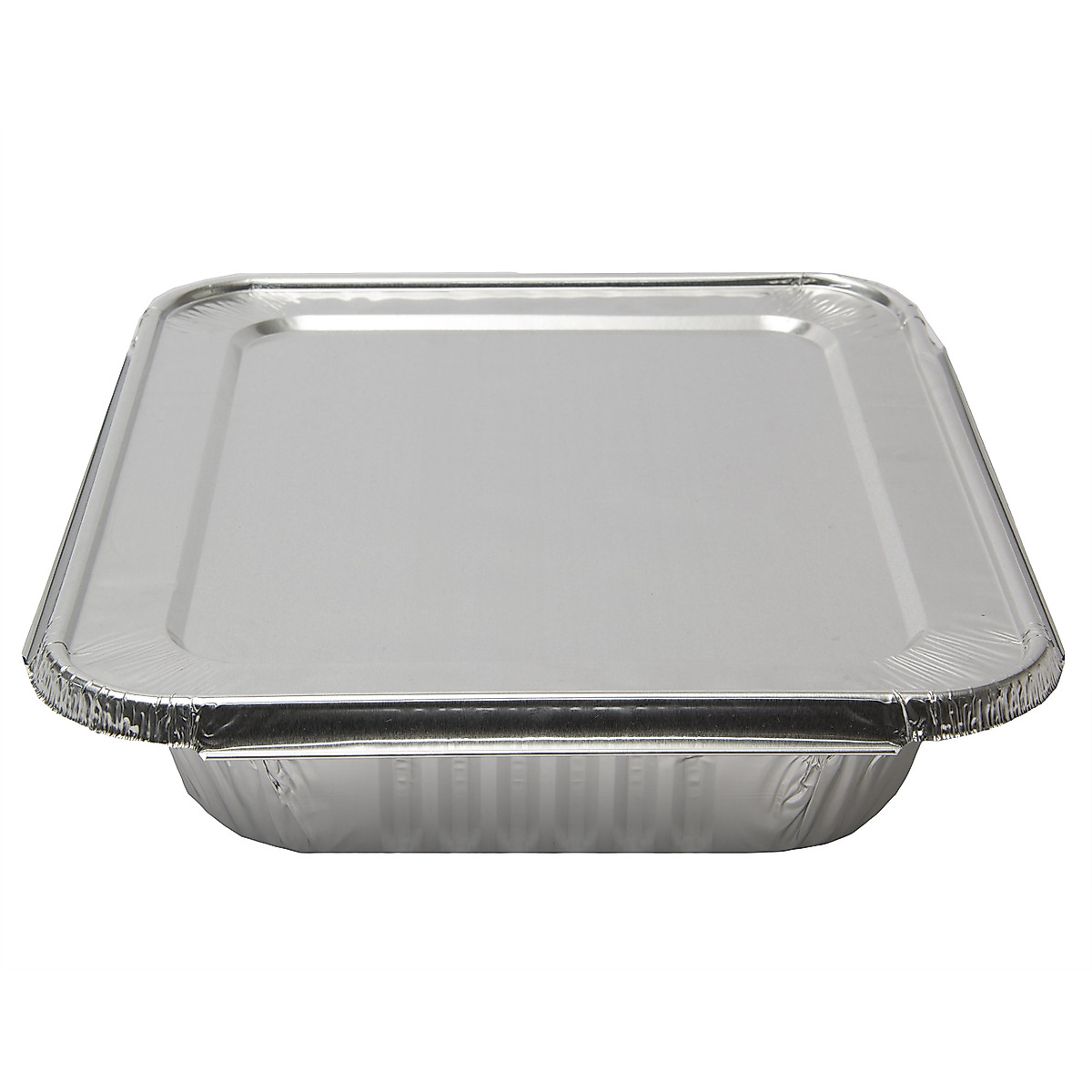 EHOMEA2Z Aluminum Foil Pans With Lids Half Size (10 Pack) 10 Lids and 10 Pans, 9x13 Prepping, Roasting, Food, Storing, Heating, Cooking, Chafers, Catering, Buffet Supplies