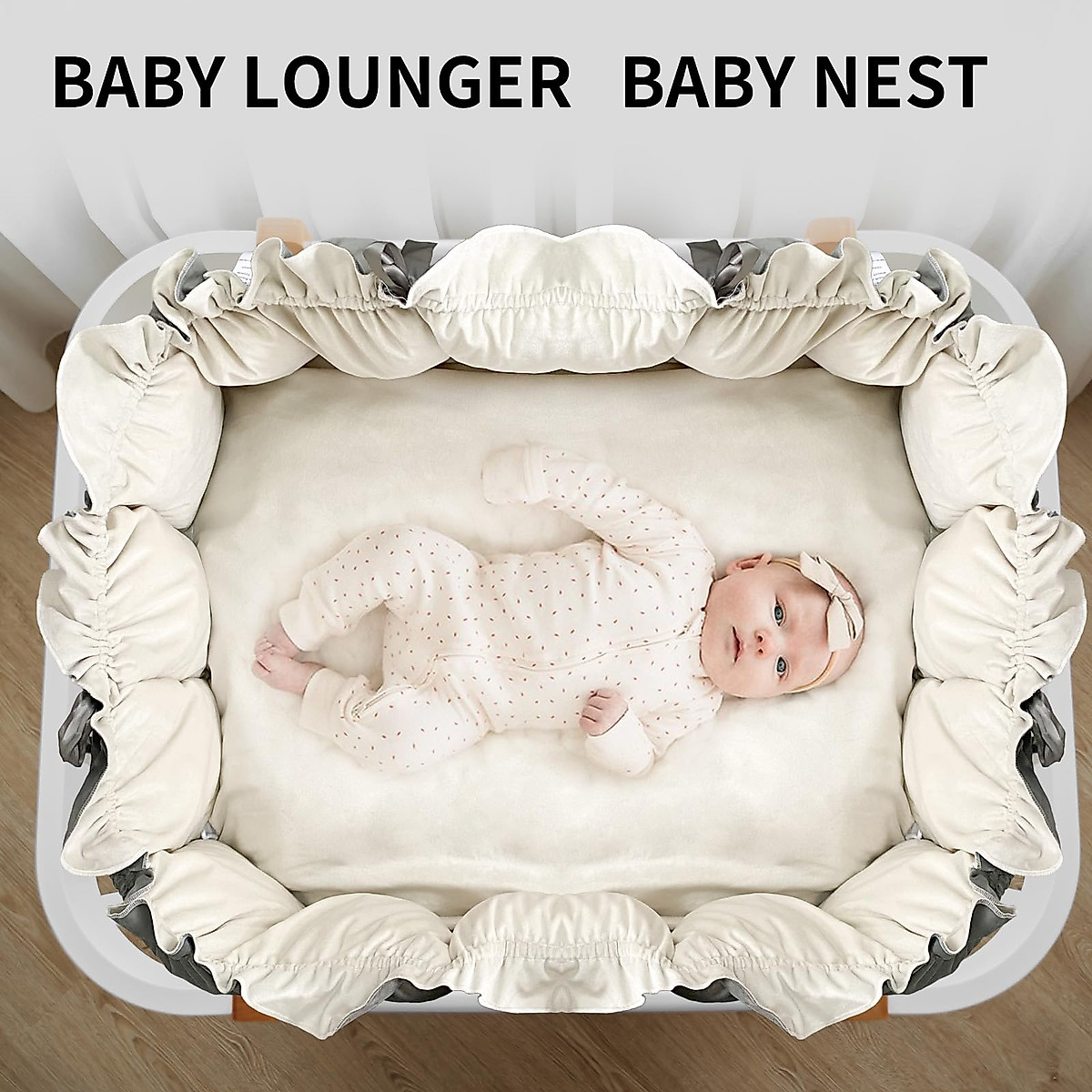 Aokeyee 5 in 1 Thick and Plush Baby Play Gym Mat,Activity Gym & Play Mat with Moon Pillow,Convertible Stage-Based Developmental from Baby to Toddler