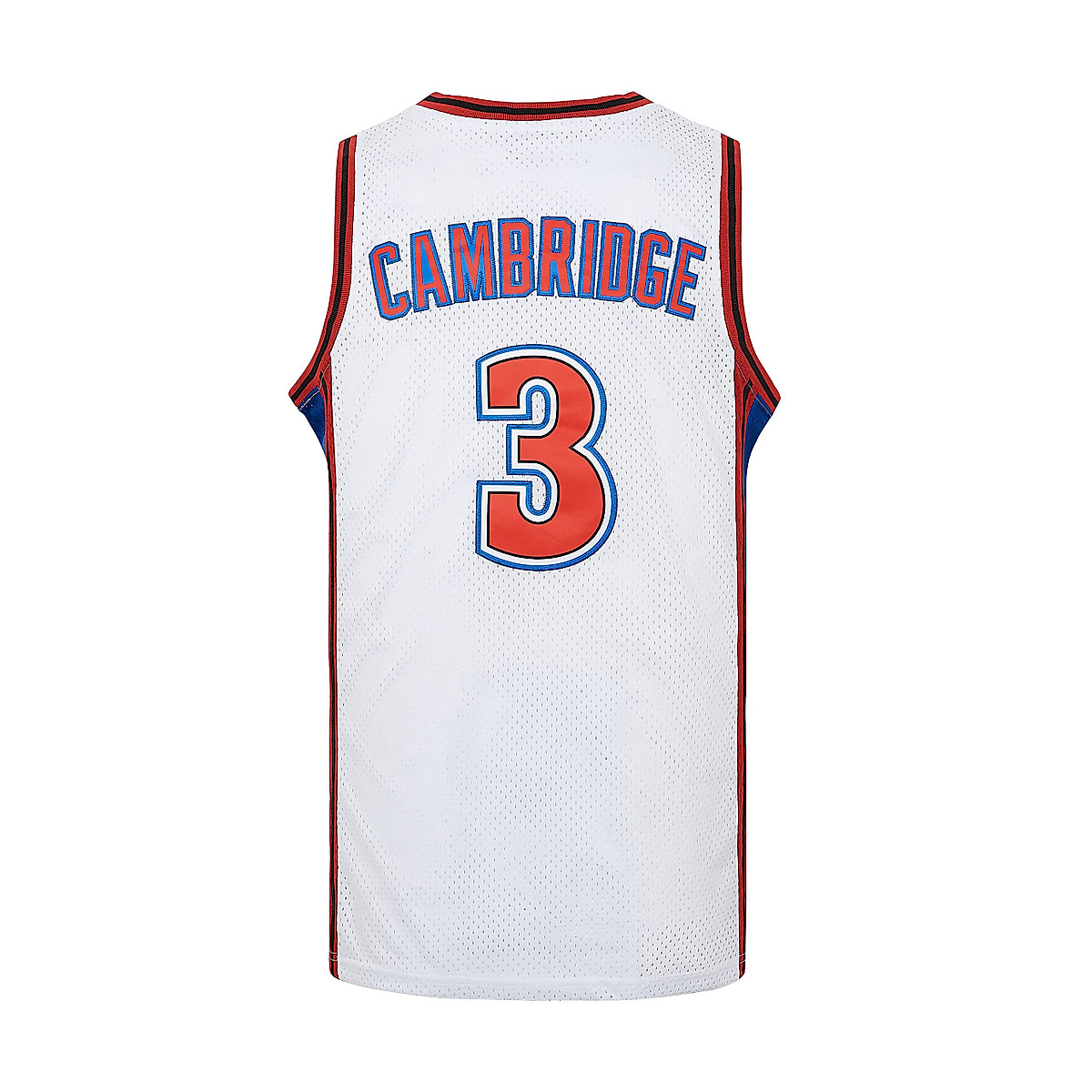 TUEIKGU Calvin Cambridge #3 LA Knights Basketball Jersey for Men (White, Small)