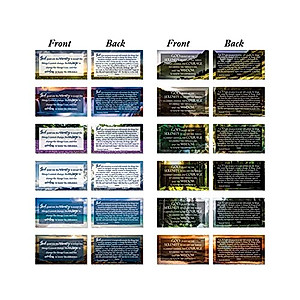 JBH Creations Serenity Prayer Cards - Pack of 48