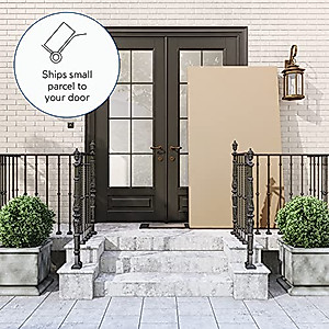 DeCoro Coventry Upholstered Platform Bed | Headboard and Metal Frame with Wood Slat Support | Grey, Queen Size