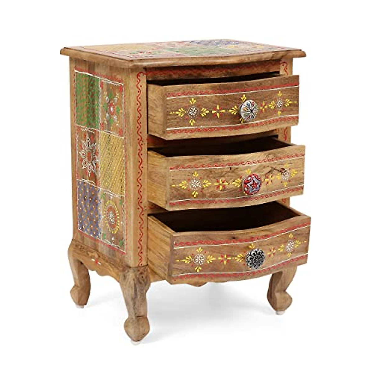 Christopher Knight Home Ailey NIGHTSTAND, Multicolor