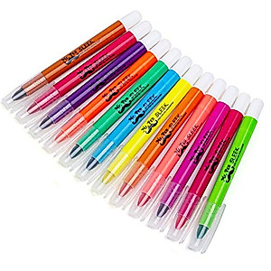 Mr. Pen- Gel Highlighters, Bible Highlighter, Pack of 12, No Bleed Highlighter, Dry Highlighter, Highlighters Assorted Color, Bible Journaling Supplies, Bible Markers for Tabs, Highlighters None Bleed