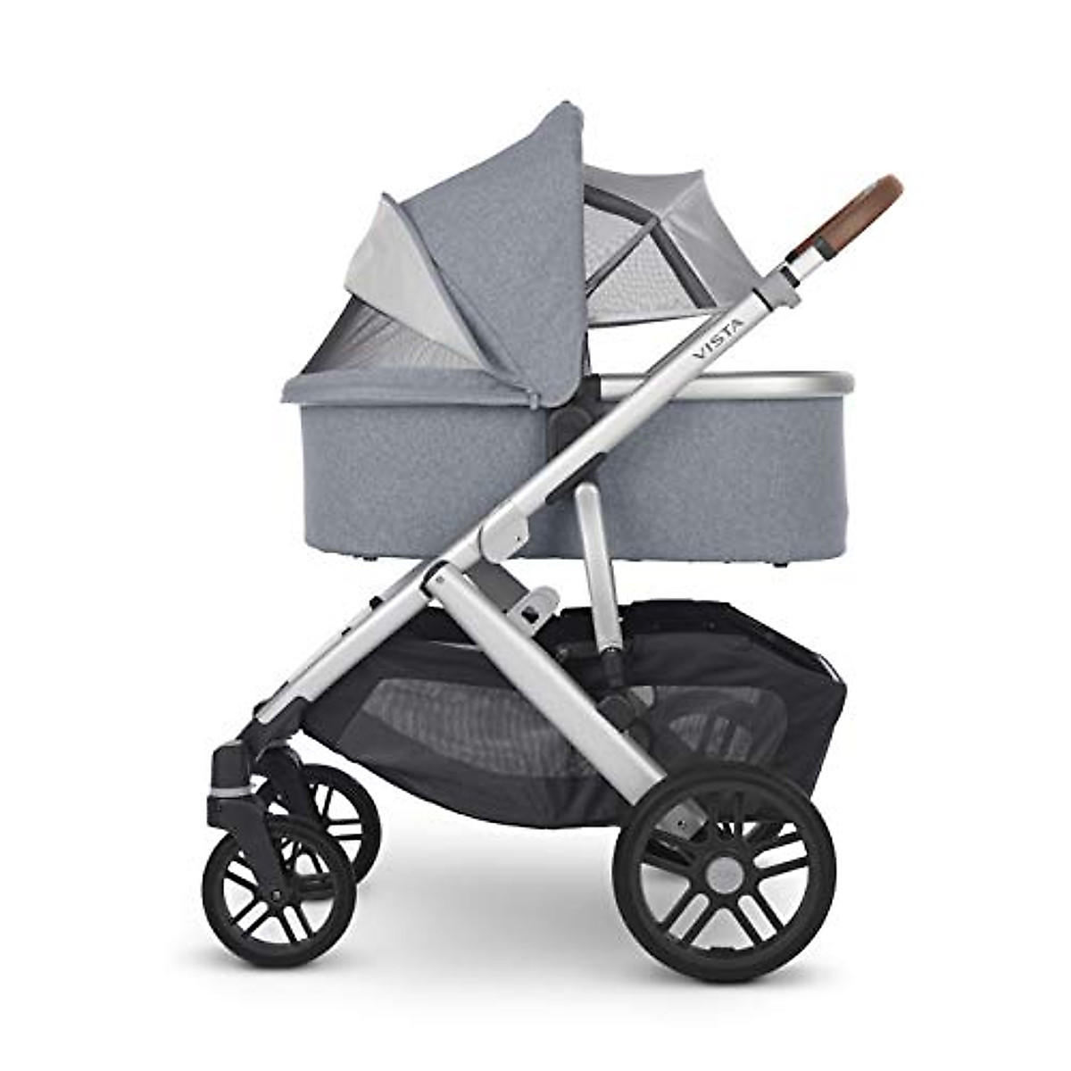 UPPAbaby Bassinet, Gregory (Blue Melange/Silver)