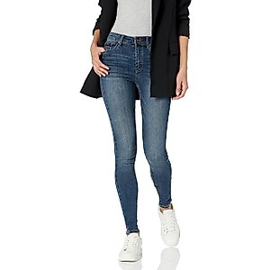 Jessica Simpson Women's Misses Adored Curvy High Rise Skinny Jean, Rodeo, 30 Regular