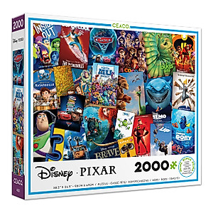 Ceaco - Disney / Pixar - Movie Posters - 2000 Piece Jigsaw Puzzle , 5"
