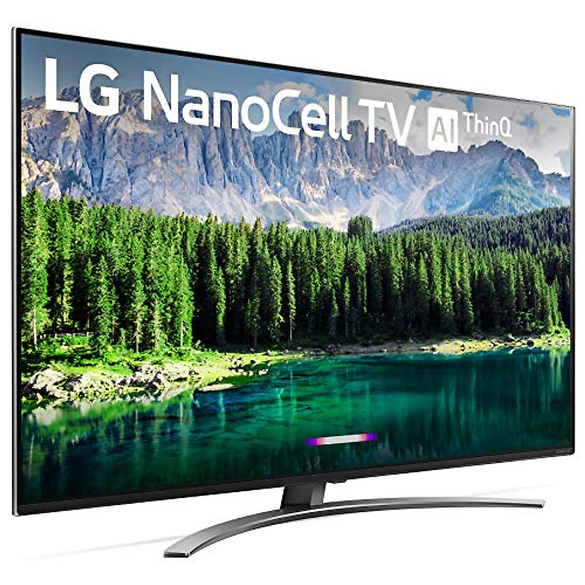 LG 49SM8600PUA Nano 8 Series 49" 4K Ultra HD Smart LED NanoCell TV (2019), Black