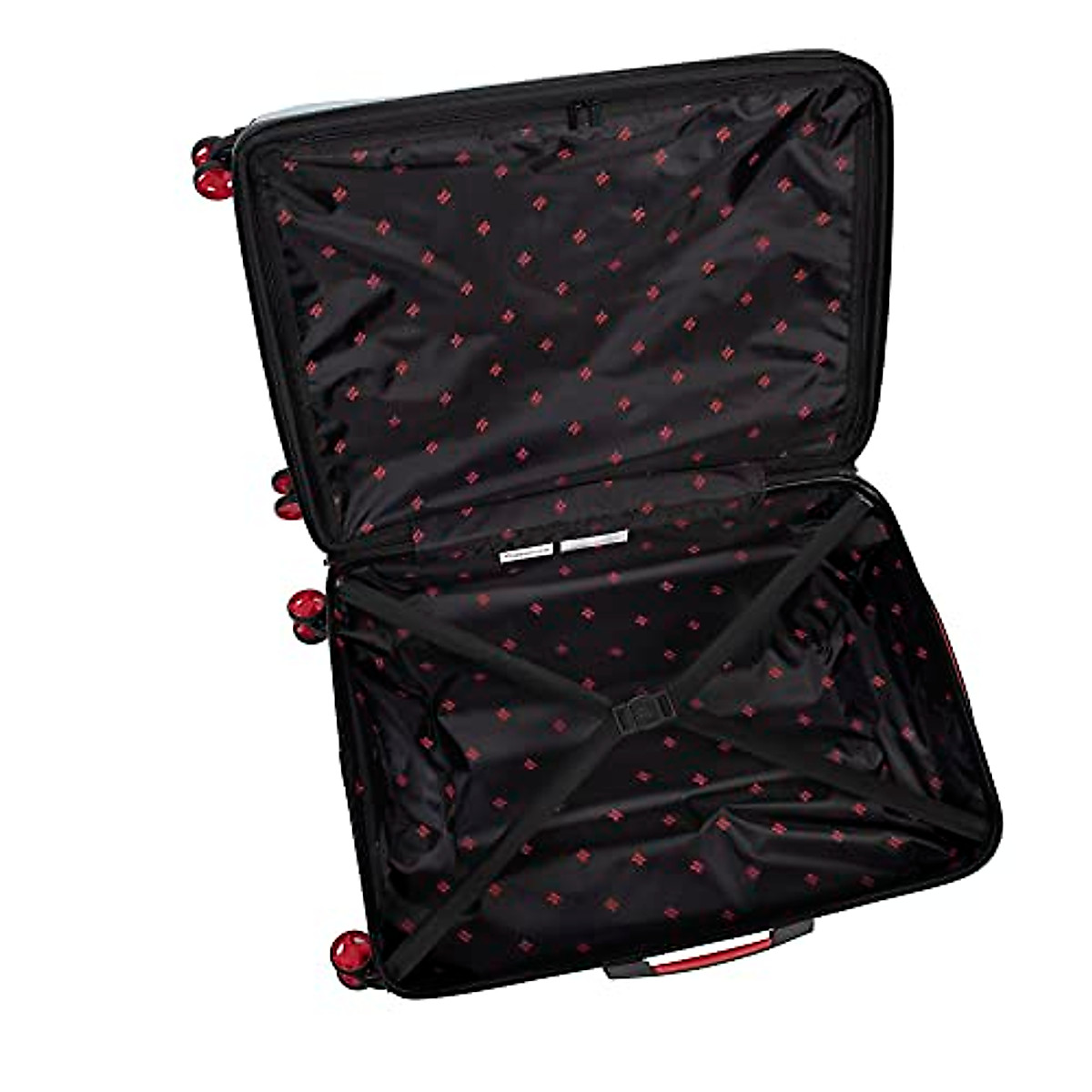 it luggage Elevate 32" Hardside Checked 8 Wheel Expandable Spinner, Ice Blue