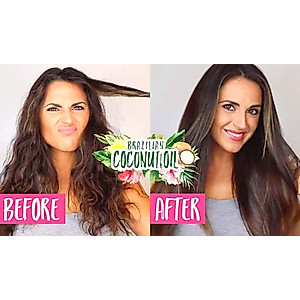 NOVEX Coconut Oil Hair Mask, with Pure 100% Organic Coconut Oil, 14 Oz, Jar