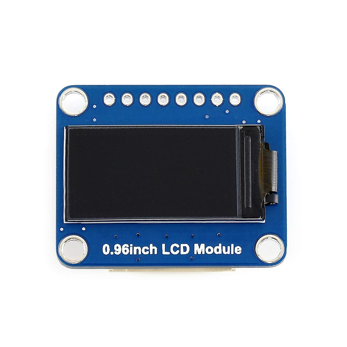 waveshare General 0.96inch LCD Display Module Compatible with Raspberry Pi 4B/ 3B+ 160x80 Resolution IPS Screen with Embedded Controller Communicating via SPI Interface