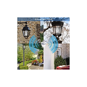 eSenlite Motion Sensor Light Socket, Radar Motion Screw LED CFL Incandescent Bulb Adapter, Dusk to Dawn Dimmable Control, Outdoor Indoor Garage Light, for Basement (1)