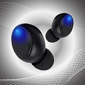 atune analog Wireless Earbuds, Bluetooth 5.0 with USB Charging Case, Comfortable Wear Easy Setup Pair, True Wireless Earbuds 33FT Built-in Mic Call For iPhone Android Phones