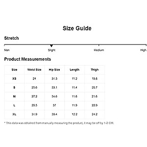 Floerns Women's Summer Dinosaur Print Elastic Waist Workout Running Shorts Black S