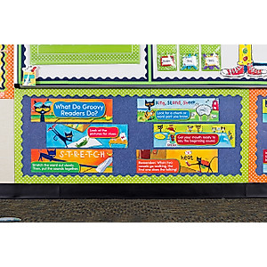 Teacher Created Resources Blue Mini Polka Dots Border Trim, Blue (4666)