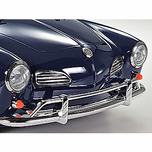 TAMIYA 58677 Volkswagen 1:10 VW Karmann GHIA (M-06L), Remote Controlled Car, RC Vehicle, Model Building, Hobby Crafts