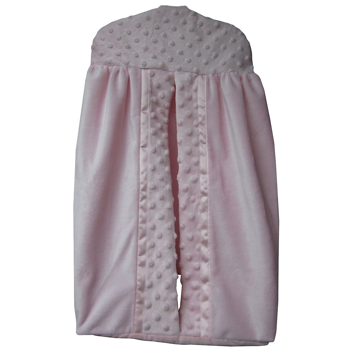 Baby Doll Bedding Heavenly Soft Diaper Stacker, Pink
