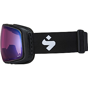 Sweet Protection Interstellar RIG Ski Goggles - Ski and Snowboard UV Protection and Anti-Fog Goggles, RIG Light Amethyst/Matte Black/Black