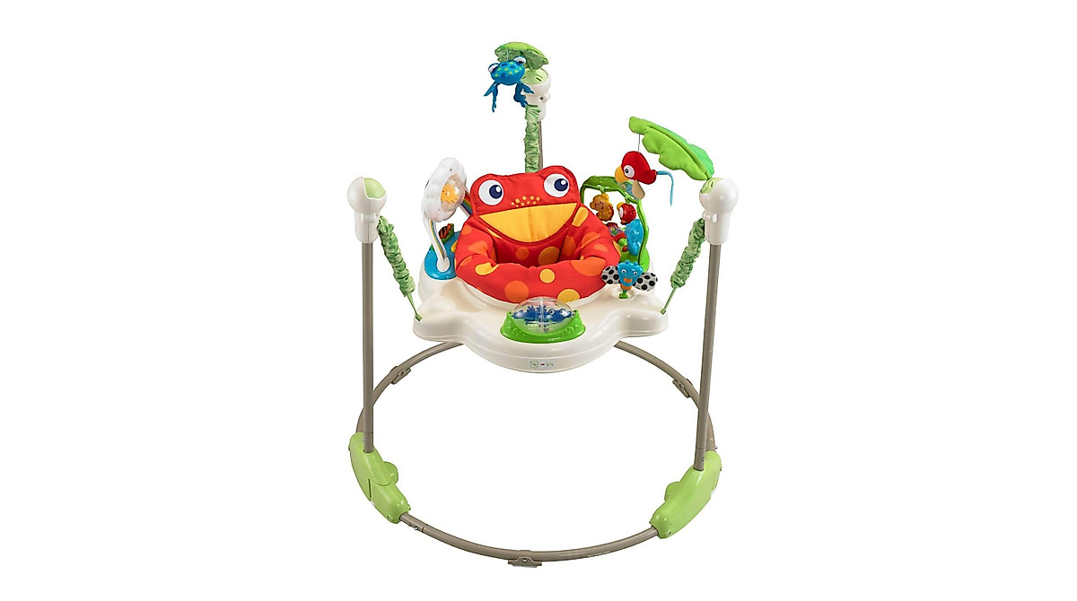 Fisher Price Rainforest Jumperoo - Safe Baby Bouncer