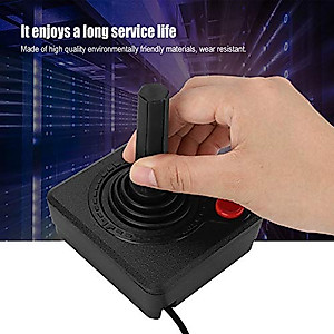 Growcolor 2600 Retro Classic 3D Analog Joystick Controller Game Control