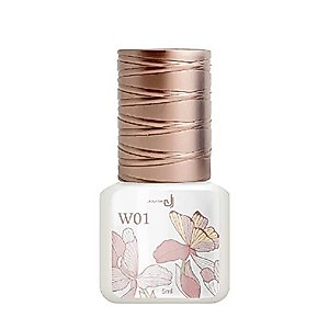 JOVISA W01 Eyelash Extension Glue 0.5 Second Drying Time 6-8 Weeks Long Retention 30~70% RH Ideal Humidity Professional Use Only 5ml