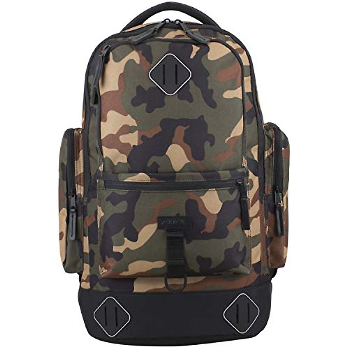 FUEL High Capacity Lifestyle Backpack with High Density Foam Straps, Camo/Black