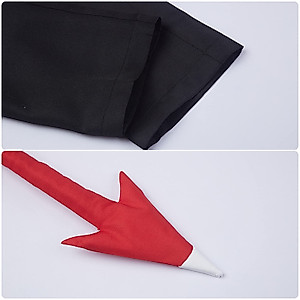 Weixu Anime Helluva Cosplay Costume Women Tail Outfit Suit Halloween Carnival Party Suit S