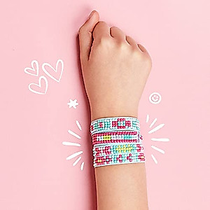 Blingle Bands DIY Gem Friendship Bracelet, 5 Band On The Go Starter Pod - Arts & Craft Activity for Ages 7 and Up