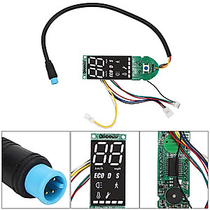 Bluetooth Circuit Board, Electric Scooter Circuit Board & Waterproof Dashboard Cover Fit for Ninebot MAX‑G30 Ninebot G30 Parts
