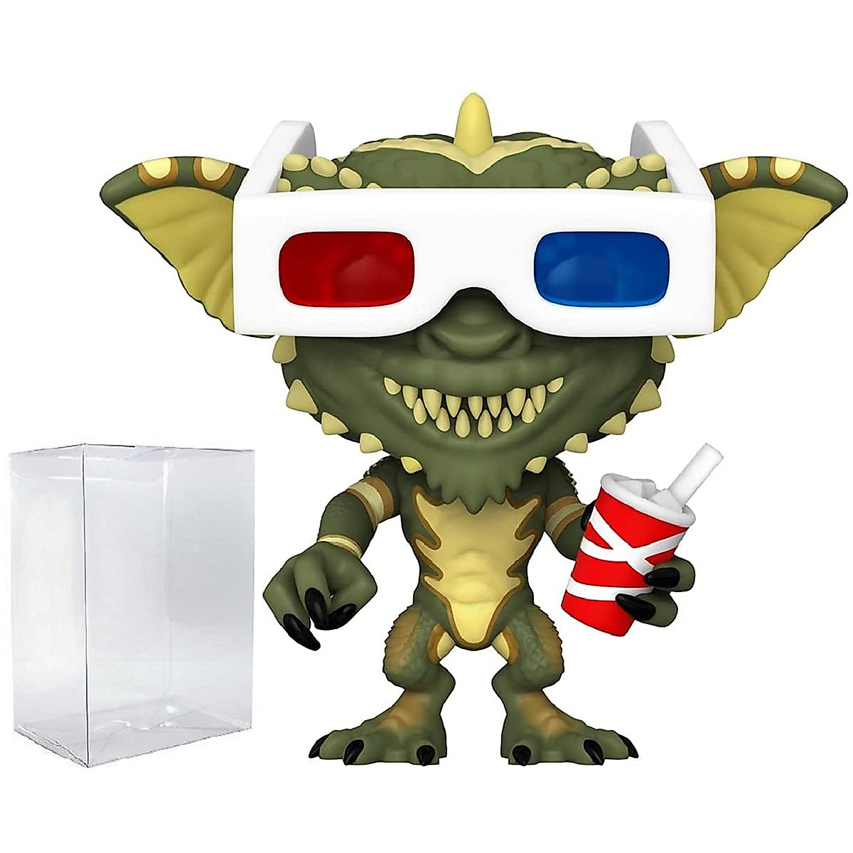 POP Gremlins - Gremlin with 3D Glasses Funko Pop! Vinyl Figure (Bundled Compatible Box Protector Case), Multicolored, 3.75 inches