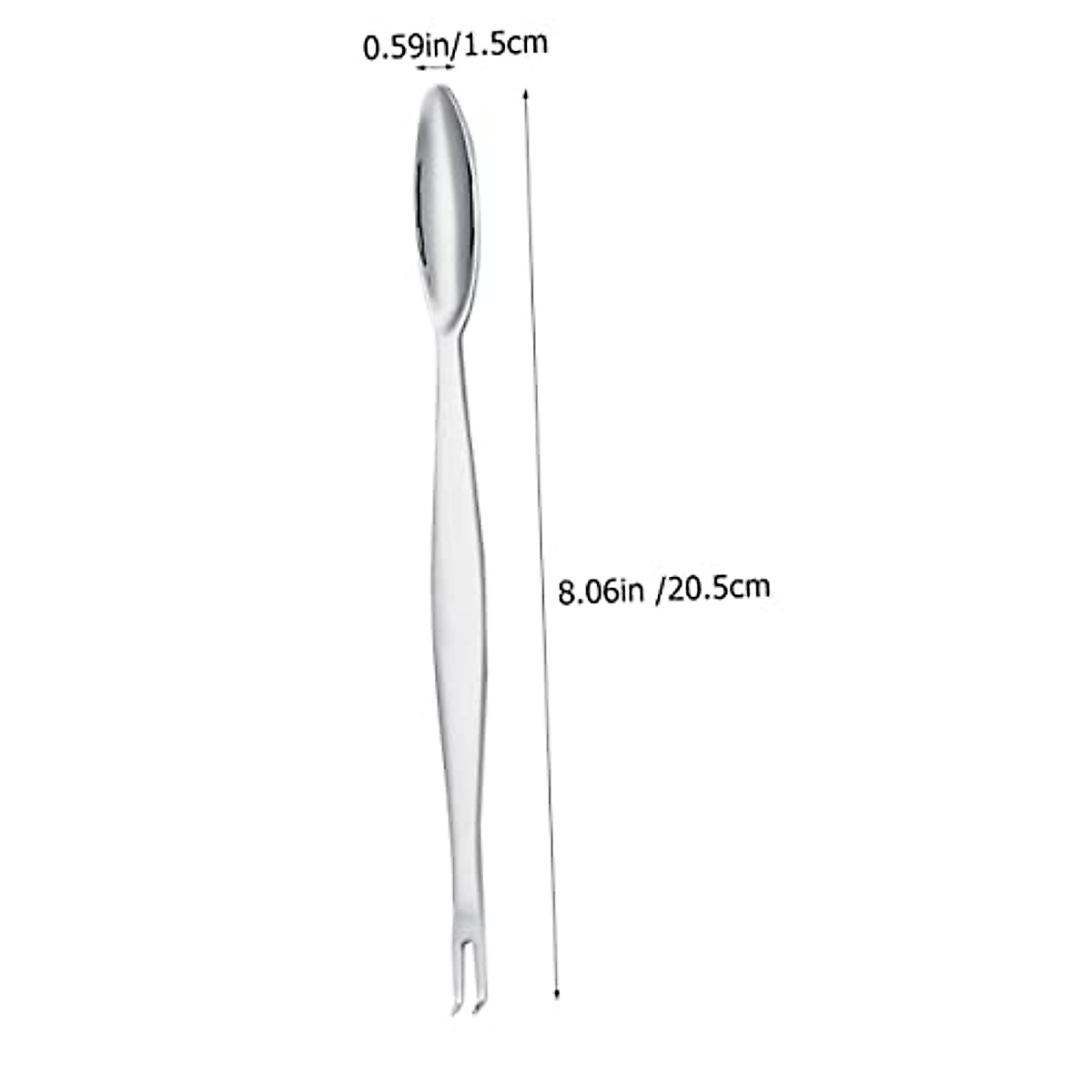 Small Forks 2pcs Crab Fork Stainless Steel Bottle Opener Oyster Crackers Salad Utensils for Serving Tool Nut Seafood Spoon Crab Eating Supplies Crab Leg Tools Kitchen Crab Forks