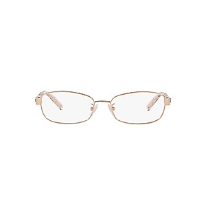 Coach HC5138 Prescription Eyewear Frames, Brushed Rose Gold/Demo Lens, 55 mm