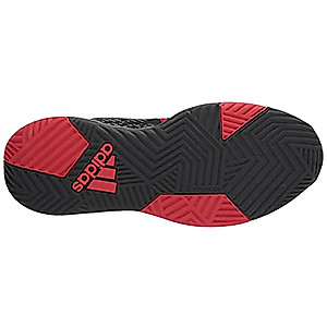 adidas Men's Own The Game 2.0 Basketball Shoe, Black/White/Carbon, 11