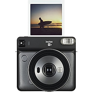 Fujifilm Instax Square SQ6 - Instant Film Camera - Graphite Grey