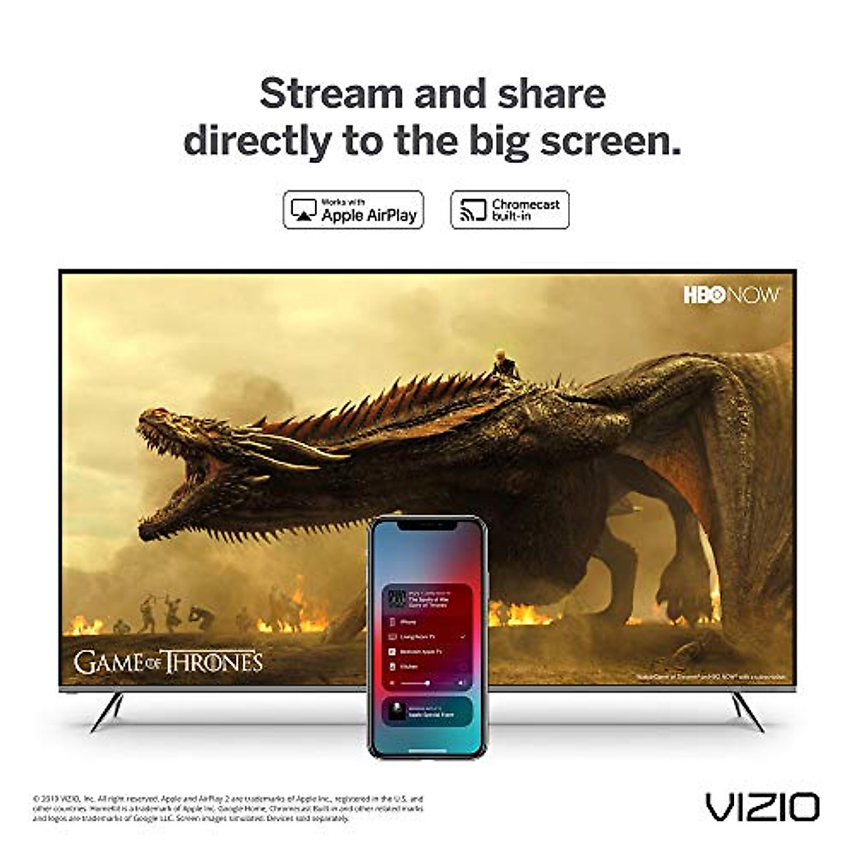 VIZIO M-Series Quantum 43” Class (42.5” diag.) 4K HDR Smart TV (M437-G0)