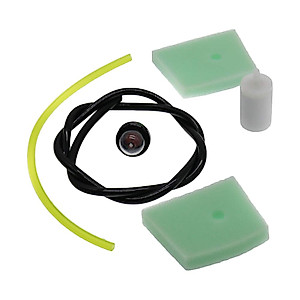 QHALEN Air Filter Fuel Line Filter Primer Bulb for Husqvarna 123L 322L 325L 123C 326 322C