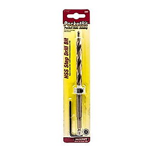 Milescraft 2307 PocketBit - Hex Shank Pocket Hole Drill Bit, Model: 23070003