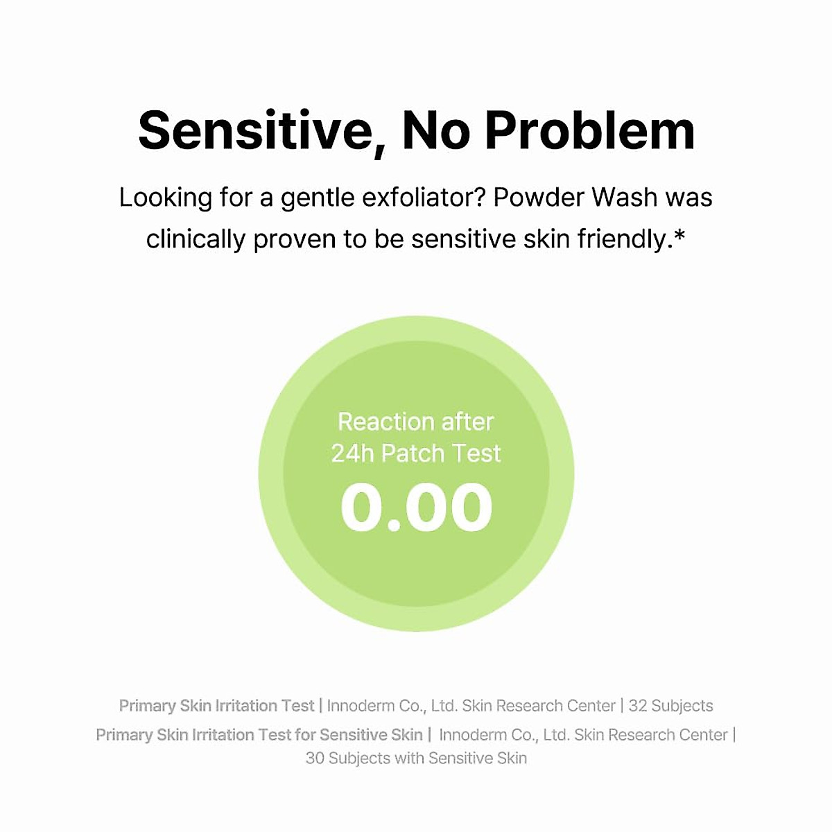 BY WISHTREND] Green Tea & Enzyme Powder Face Wash, All-in-one, Hydrating daily facial cleanser and Gentle exfoliator for pores and blackheads (3.88 Ounce (Pack of 1))