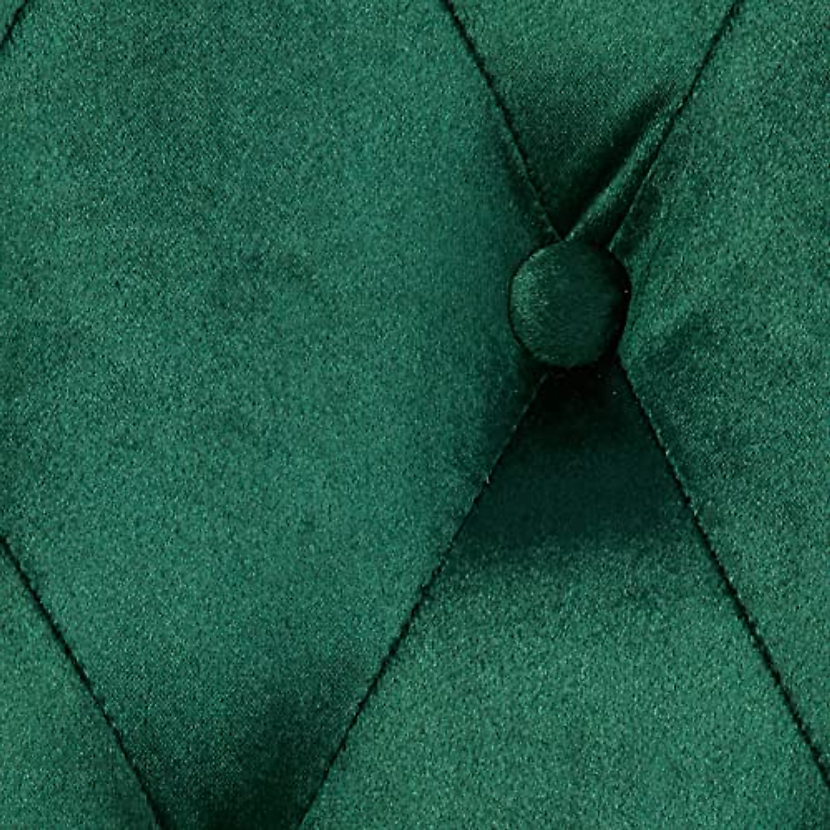 Christopher Knight Home Leora Modern Glam Tufted Velvet Wingback Loveseat, Emerald / Dark Brown