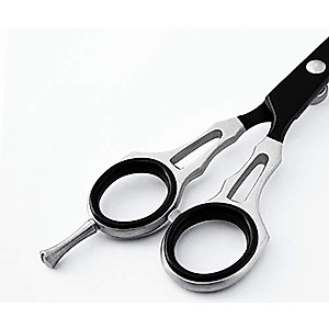 Facón Professional Razor Edge Barber Hair Cutting Scissors - Japanese Stainless Steel - 6.5" Length - Fine Adjustment Tension Screw - Salon Quality Premium Shears (The Alpha)