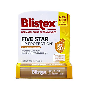 Blistex 5 Star Lip Protct Size .15oz, 3 pack
